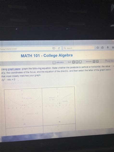 solved using graph paper graph the following equation