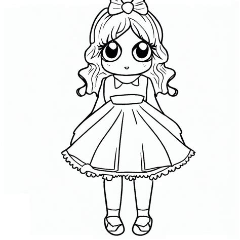 Coloriage La Robe télécharger et imprimer gratuit sur ColoriageEnfant