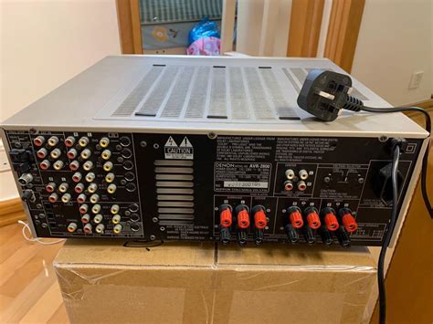 Denon AVR 2800 天龍 5 1聲道 AV擴音機 日本製造 有瑕疵 附遙控器 音響器材 Soundbar揚聲器藍牙喇叭耳
