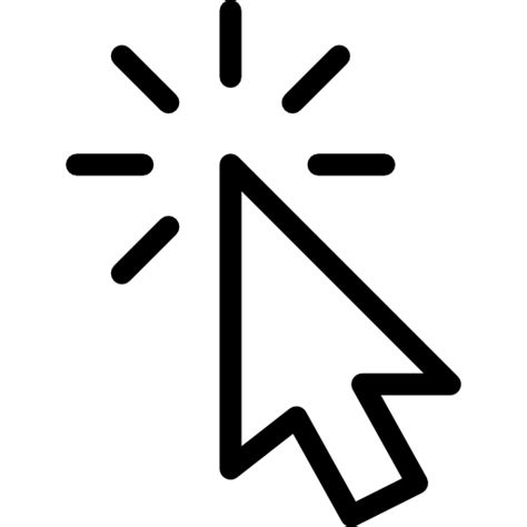 Hacer Clic Icono Gratis
