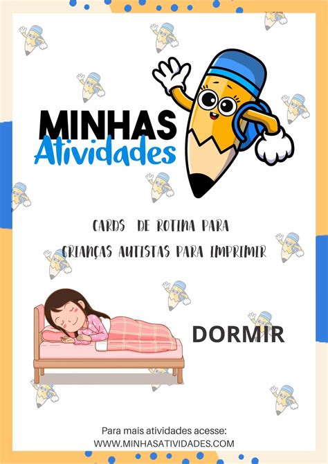 Atividades Cards De Rotina Para Crian As Autistas