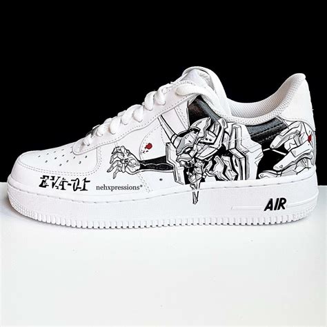 Neon Genesis Evangelion Air Force 1 Custom KingShooz Shop