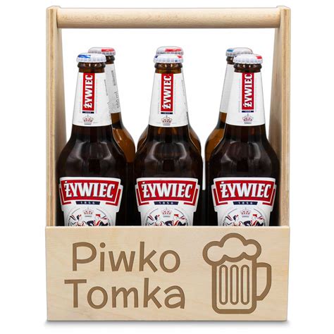 Nosidełko Skrzynka na piwo z GRAWEREM na PREZENT dla Taty Wujka