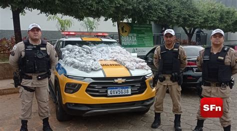 Vídeo Homem é preso em MG ao ser flagrado transportando grande