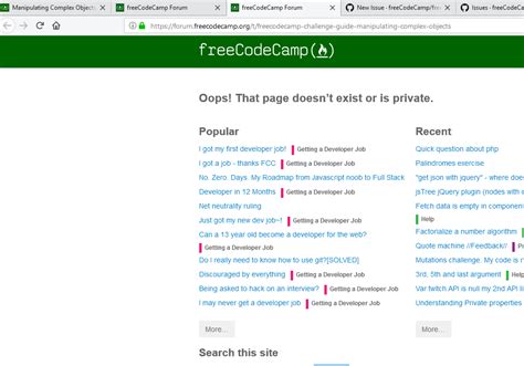 manipulating complex objects hint is missing · issue 16381 · freecodecamp freecodecamp · github