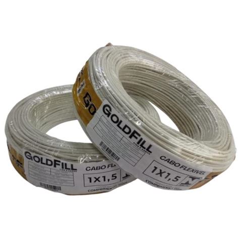 Cabo Eletrico Fio Flexivel 1 5 Mm 100 Metros Anti Chamas Decor Luze