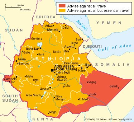 Safety And Security Ethiopia Travel Advice Gov Uk
