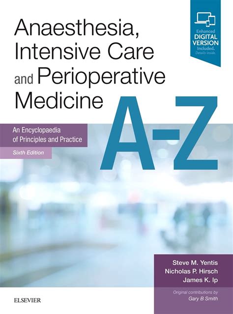 Yentis Hirsch Smith Anaesthesia Intensive Care And Perioperative
