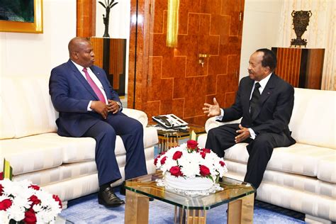 President Paul Biya On Twitter Echange Tr S Fructueux Ce Jour Au