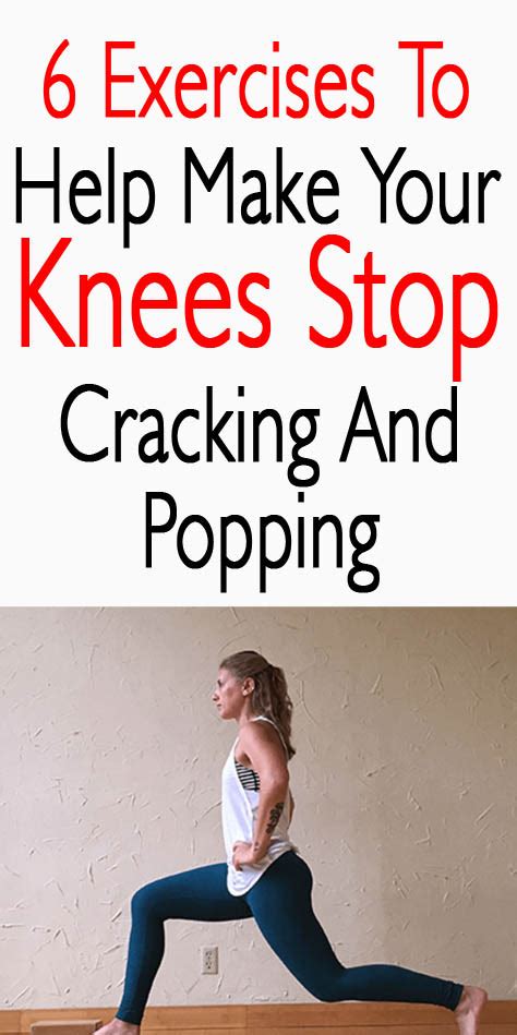 Exercises To Help Make Your Knees Stop Cracking