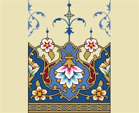 Pin By Zory Rodz On Clipart Pixel Art Cross Stitch Flower Border