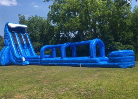 Pipeline Double Lane 27ft With Slip And Slide ItsTheJumpOff