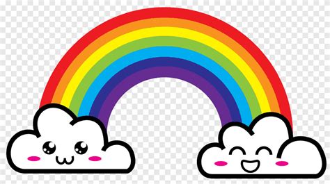 Desenho Rainbow Thepix Cloud Nuvem Arco Ris Cor Anima O Png Pngegg