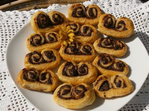Luzmary Y Sus Recetas Caseras PALMERITAS DE HOJALDRE Y NUTELLA Nutella