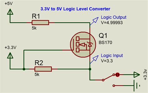 level shifter circuit wiring flow line