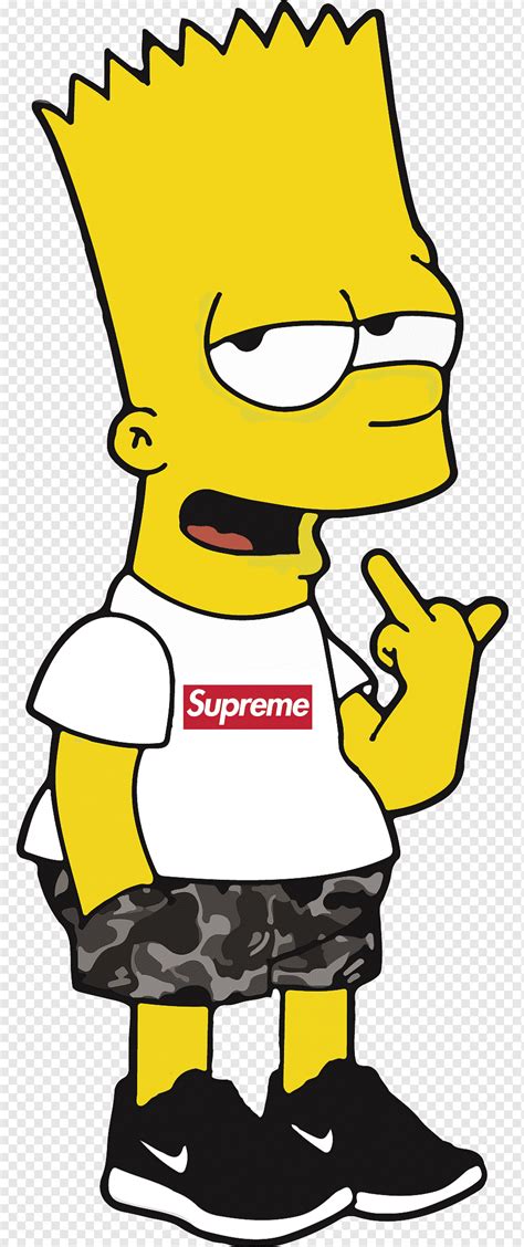 Bart Simpson Supreme Png Images Pngwing Jassaldriving The Best Porn