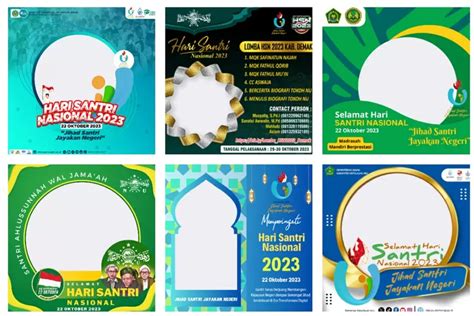 Inilah 16 Link Twibbon Hari Santri Nasional 2023 Dengan Pilihan Desain