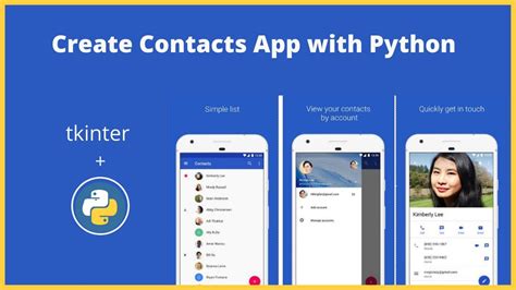 Contacts App With Python Contact Book Contact Management Shorts