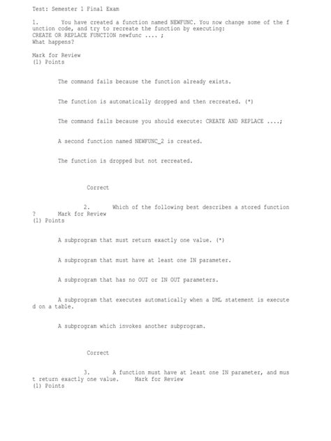 semester 1 final exam oracle pl sql 2 pdf download free pdf parameter computer programming