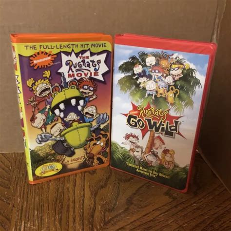 The Rugrats Movie Rugrats Go Wild The Movie Vhs Lot Of Ebay Hot Sex