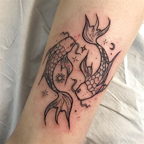 Pisces Tattoos Designs Horoscope Zodiac Signs Symbols