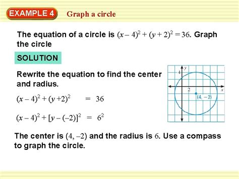 Equation Of A Circle With Radius And Center Tessshebaylo