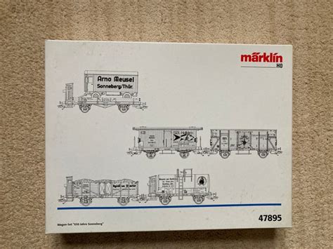 Märklin H0 47895 Model train freight wagon set 1 Car set 650