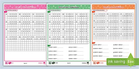 Adding Decimals Worksheets Teacher Made Twinkl Worksheets Library