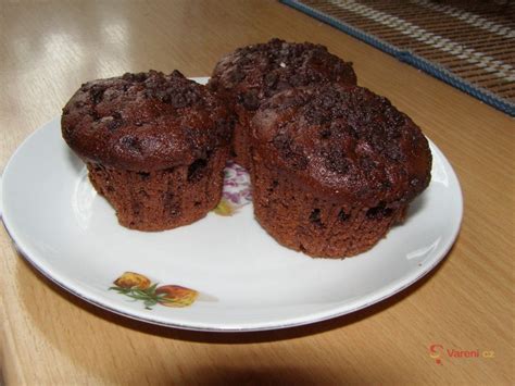 Domácí čokoládové muffiny Vaření cz