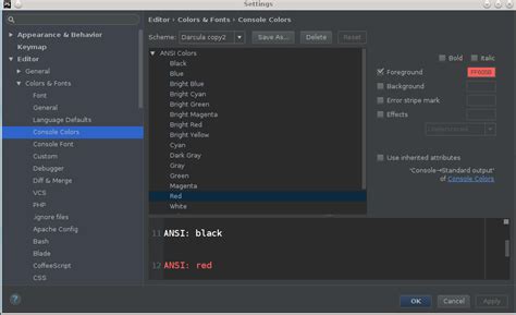 PhpStorm Symfony Error Log Red Color In Terminal Ubuntu Stack Overflow