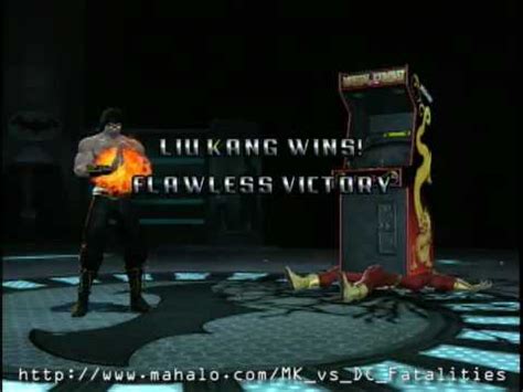 Mortal Kombat Vs Dc Universe The Kombatants Fatalities Youtube