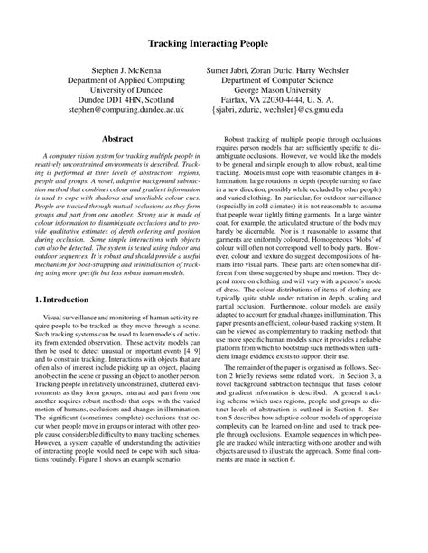 pdf tracking interacting people