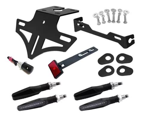 Eliminador Rabeta Fixo Fazer 250 Yamaha 2018 04 Setas Leds
