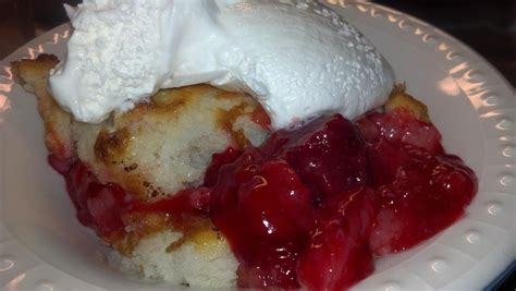 Easy Peasy Bisquick Cherry Cobbler Food Bisquick Cobbler Recipes