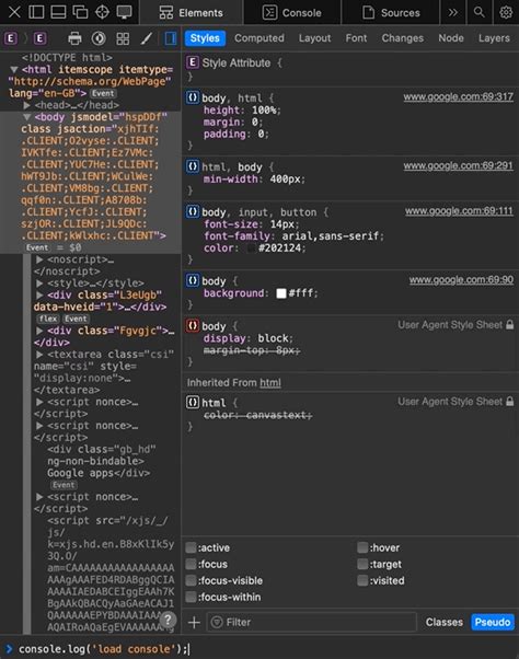 Javascript How To Show Both The Console And The Elements Tab In