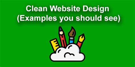 Clean Modern Website Design Examples You Should See
