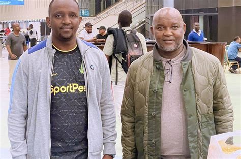 Breaking Pitso Mosimane Arrives At African Club