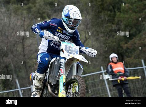 189 BRIAN BOGERS Standing Construct Husqvarna Factory Racing Pendant