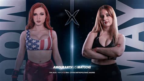 Amouranth And Mayichi To Face Off At Ibais Boxing Event La Velada Del