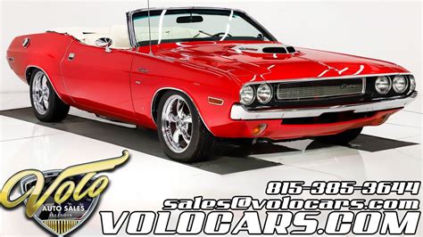 1970 Dodge Challenger Pro Touring For Sale At Volo Auto Museum V20719