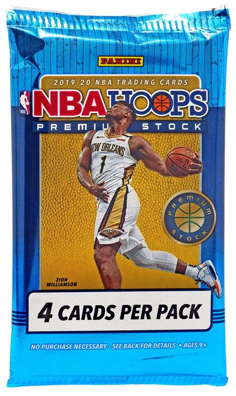 Panini Nba Hoops Premium Basketball Trading Card Pack Walmart