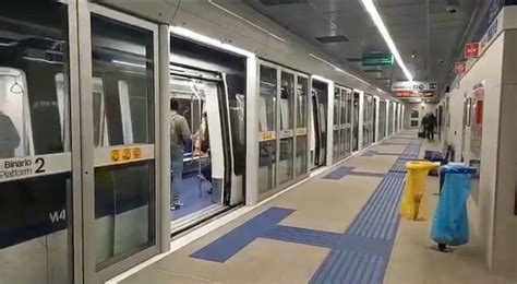 M La Nuova Linea Automatica Della Metropolitana Di Milano In Progress