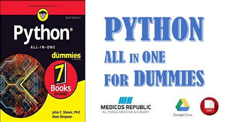 python all in one for dummies 2nd edition pdf free download