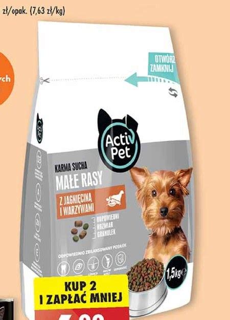Karma Dla Psa Active Pet Promocja Biedronka Ding Pl