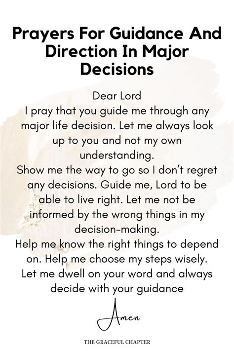 8 Prayers For Guidance And Direction The Graceful Chapter