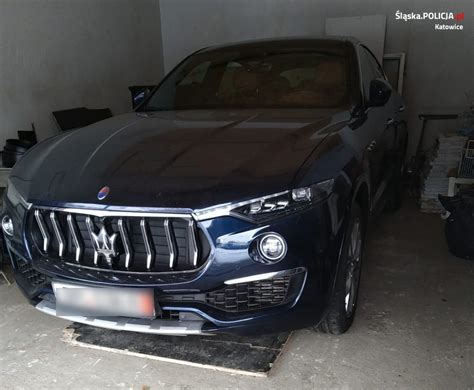 Policjanci z Katowic odzyskali skradzione BMW i Maserati Pojazdy były
