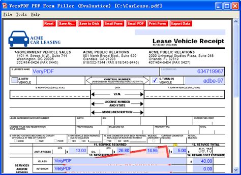 VeryPDF Form Filler Enables You To Fill Out Interactive PDF Forms