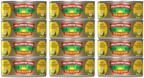 Amazon Genova Premium Yellowfin Tuna In Lemon And Herbes De