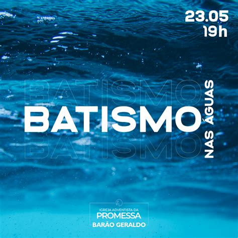Batismo nas águas on Behance