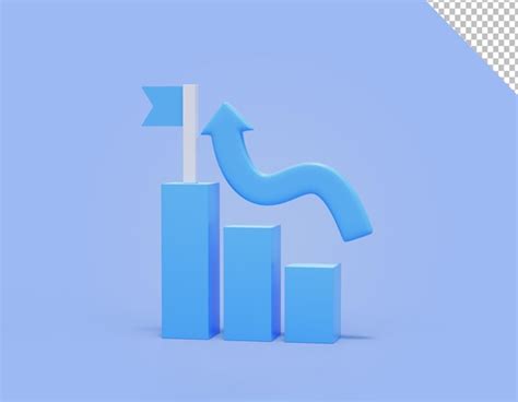 Gráfico de crecimiento con flecha negocio y finanzas concepto web icono